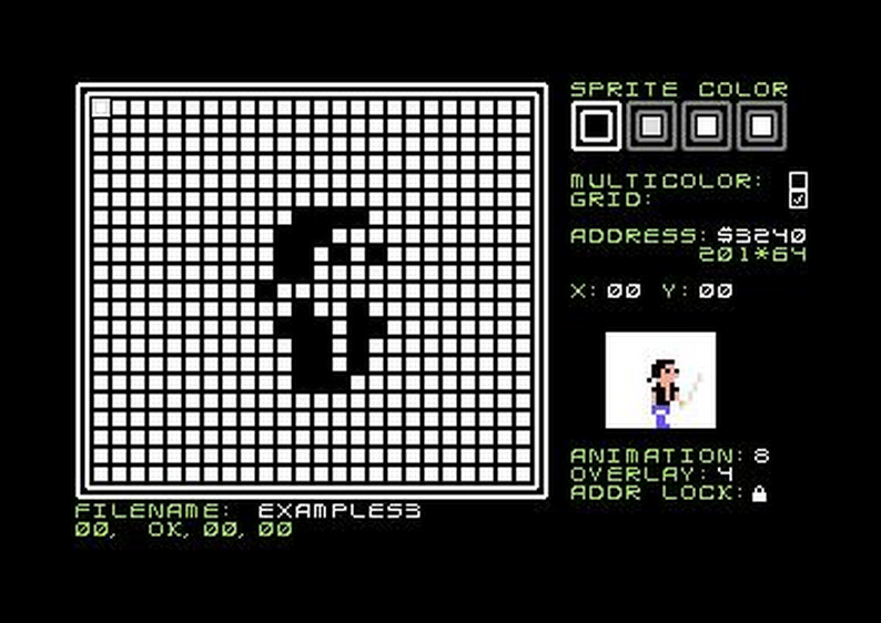Sprite Studio 64 - Native sprite editor for C64 by Telex Operator
