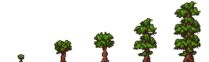 Pixel Trees Megapack by Blacis