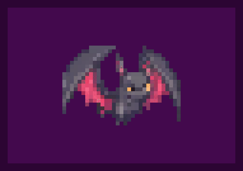 Bat Pixel Art Pack Free by PixelSkeys