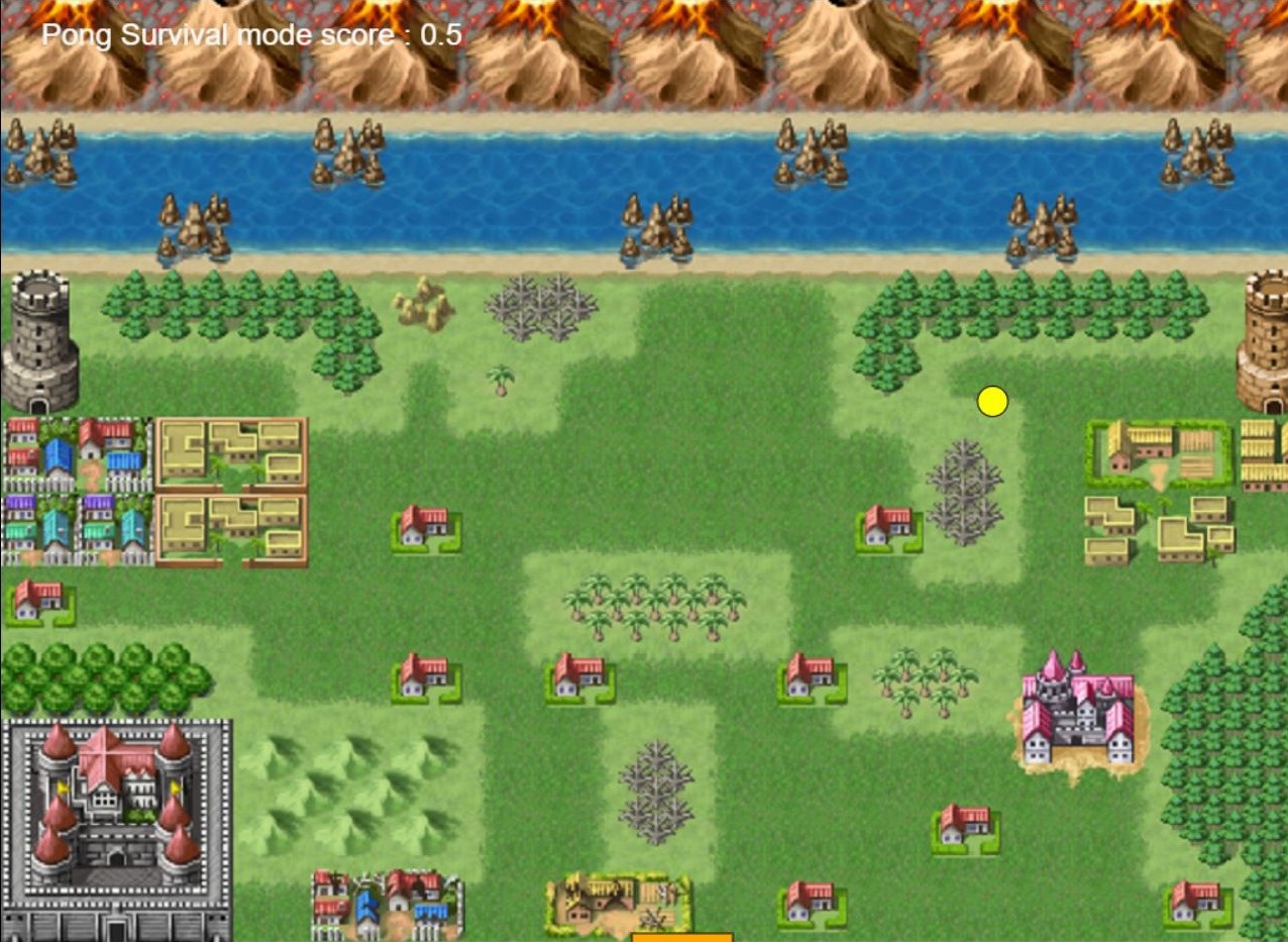 Single player Pong by Hrishikesh Vyas