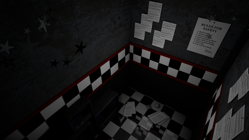 FNAF 1 MAP by 3D Gamesoft