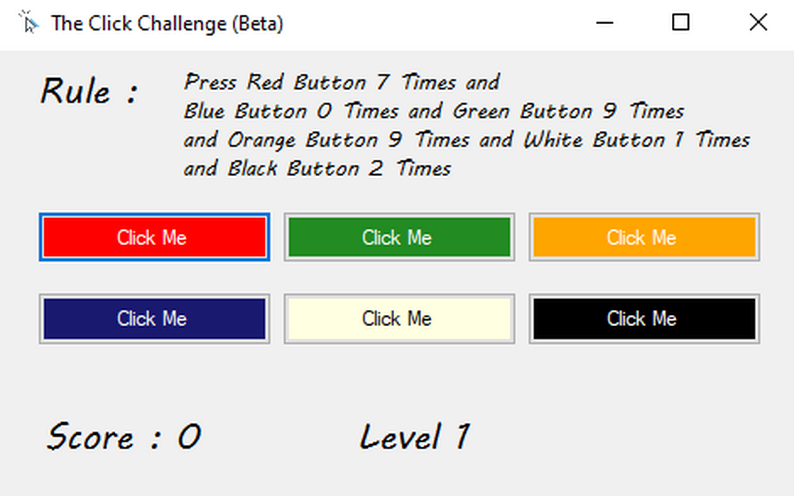 The Click Challenge by Nimbus Studios