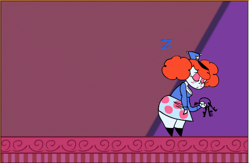 Slimerella at the Strawberry Circus by Piggybank