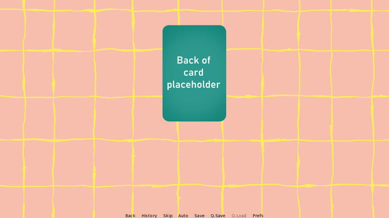 Radial Card Spread menu for Ren'py by Siyokoy
