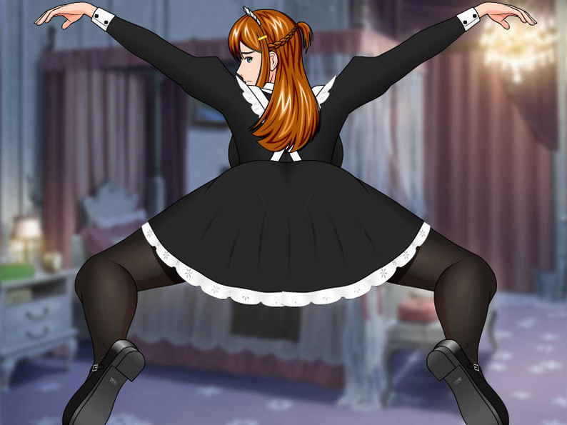 PCS#01 Maid Outfit - Touch The Girl! additional costume set by Sawatex