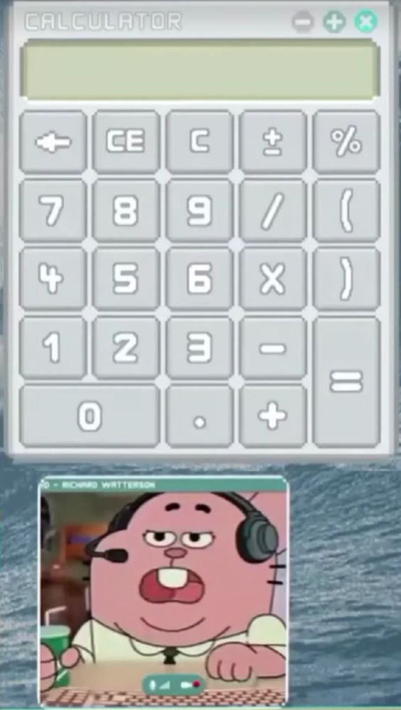 Calculator (Snake Temple) by Chewbacan