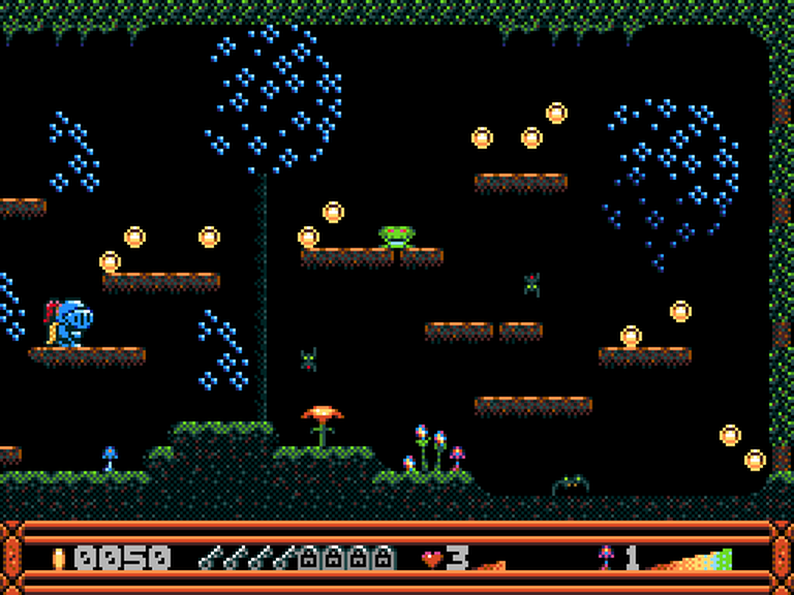 Forest Escape - A Knight's Quest (ZX Spectrum 48K-128K/NEXT) by IrataHack