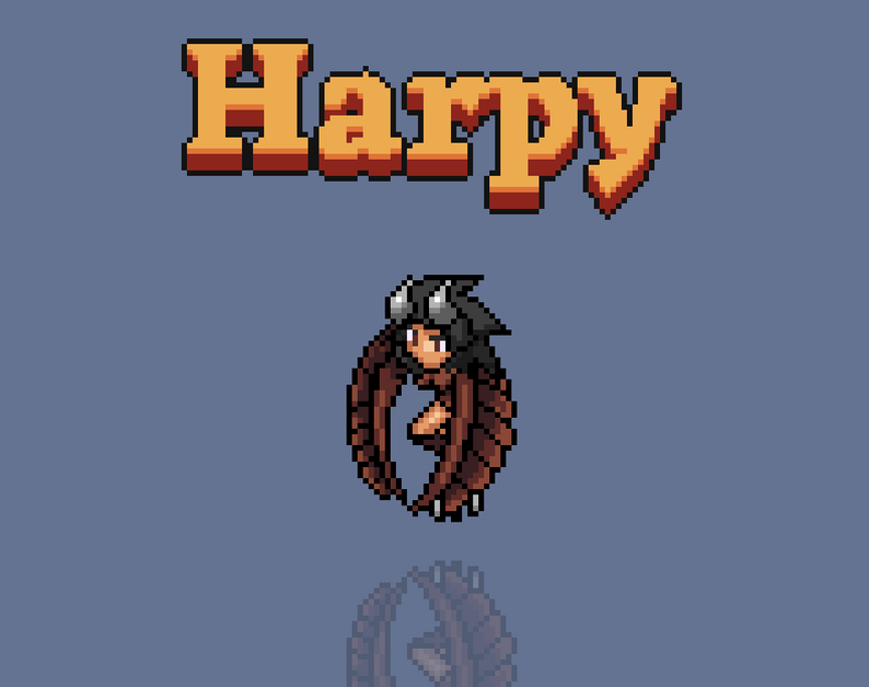 Harpy 2D Pixel Art by Mattz Art