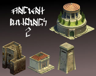 Ancient Buildings 2: Classical building sprites by Beelim Solutions