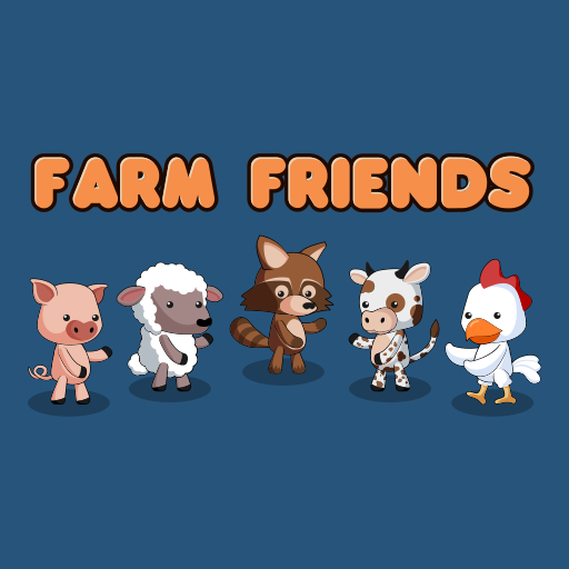 Farm friends! 5 cute 2d animal sprites - perfect for mobile game dev ...