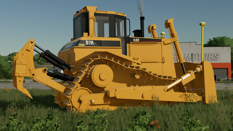 FS22 Cat D7R by GEM Group Modeling & Edits