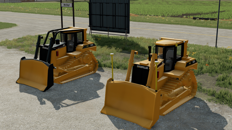 FS22 Cat D7R by GEM Group Modeling & Edits