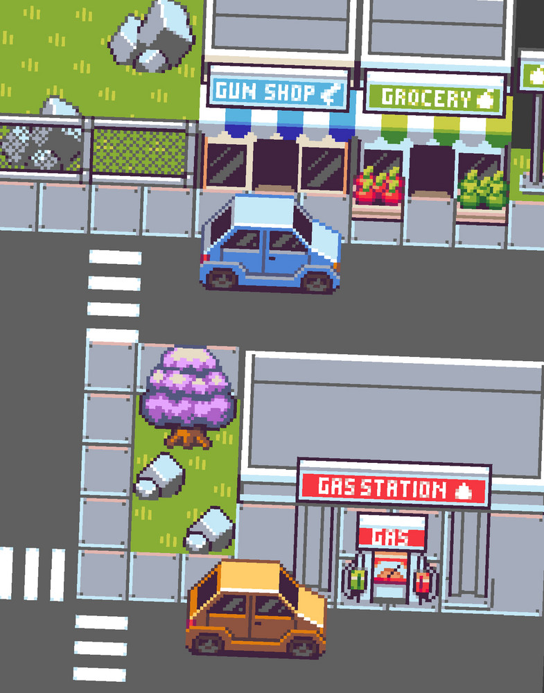 Modern Pixel - RPG Tileset Pack [16x16] by annwu