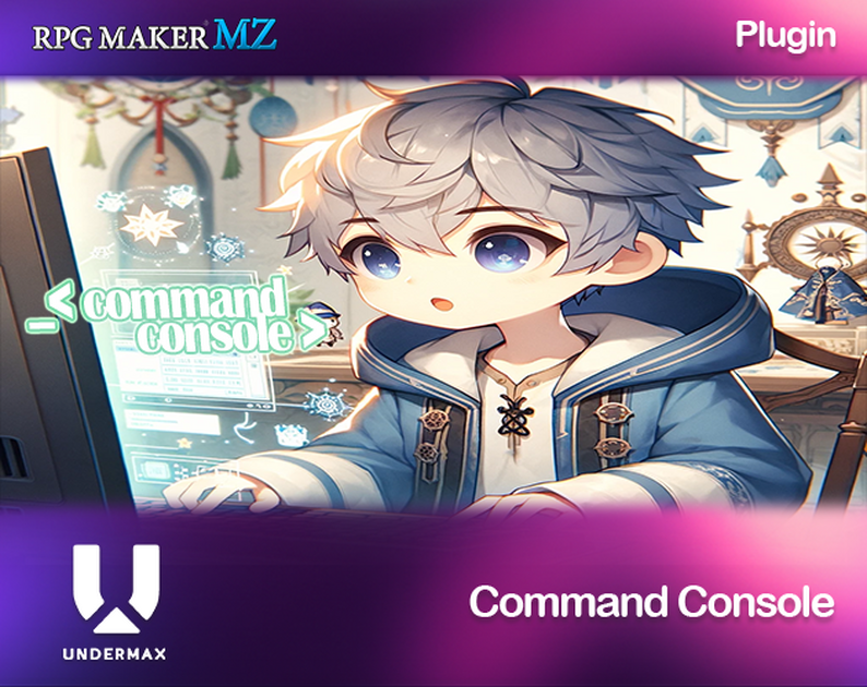 RPG MAKER MZ Plugin: Command Console by Undermax