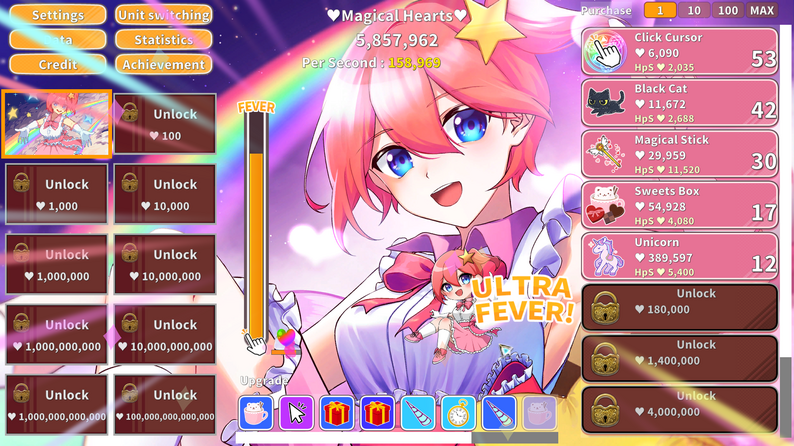 Magical Girl Clicker By Examgames