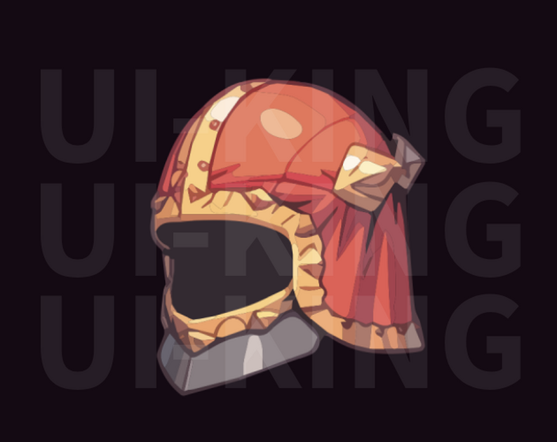 CUTE VECTOR KNIGHT HELMETS UI by UI-KING
