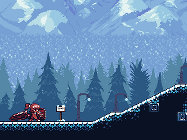 Snow Platform Pack by Atari Boy