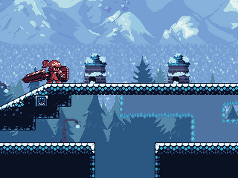 Snow Platform Pack by Atari Boy
