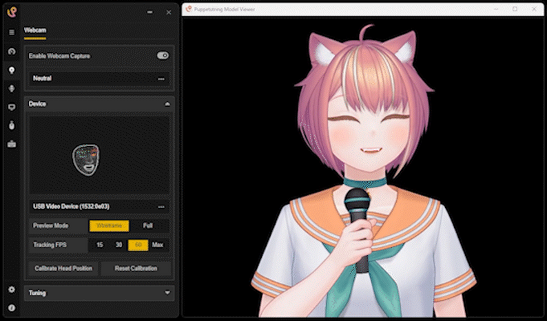 Puppetstring VTuber Tracking by AR14