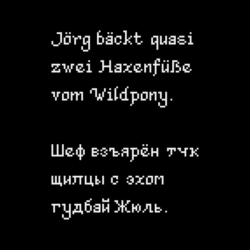 Pixel Font - LOOKOUT by somepx