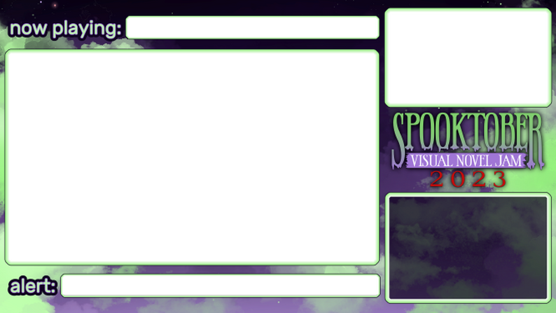 Spooktober Visual Novel Jam 2023 Live Screaming Kit by Stella @ MakeVisualNovels