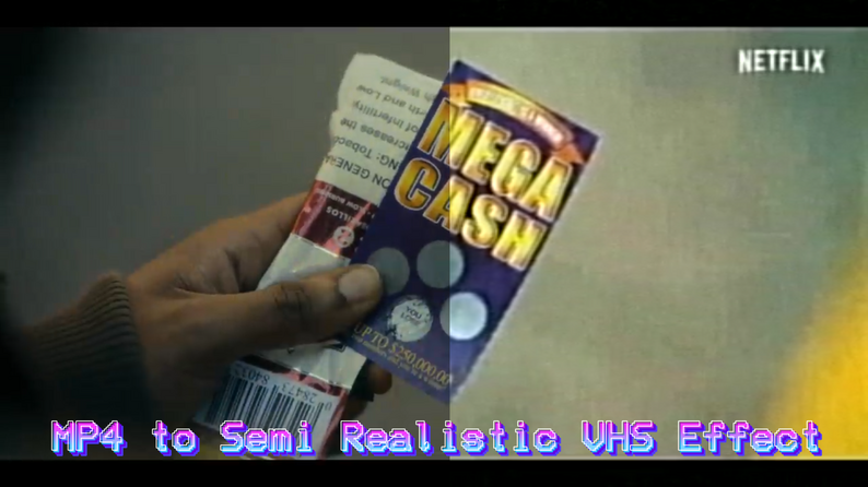 MP4 to Semi Realistic VHS Effect Converter by Vy schastlivy?