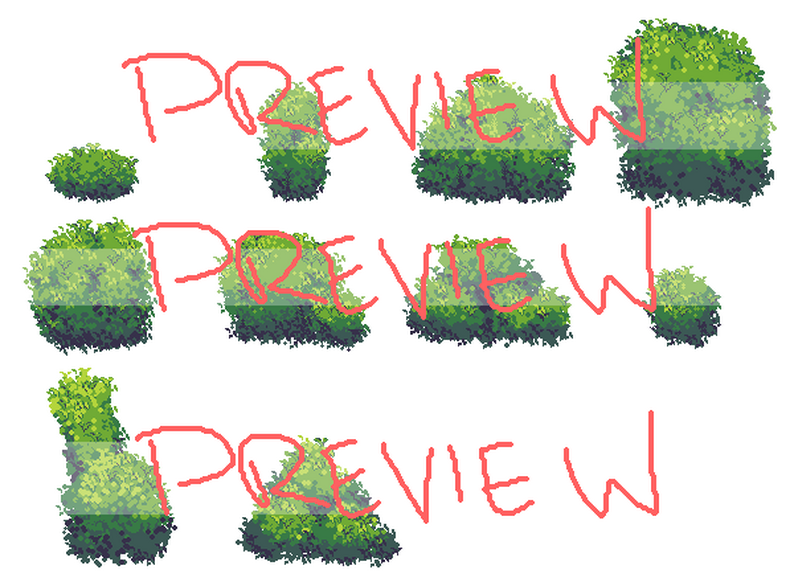 10 CUTE BUSHES (with flower variants!) by LOVEBITES