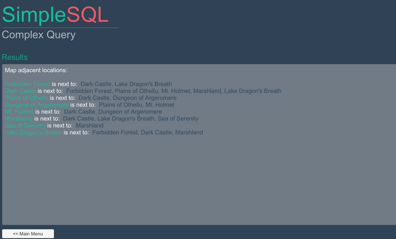 SimpleSQL (Unity) by echo17