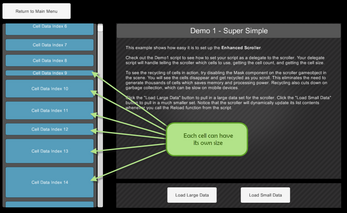 EnhancedScroller (Unity) by echo17