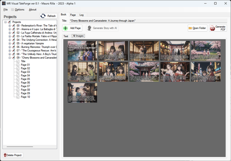 MR Visual TaleForge (Books with Stable Difussion + ChatGPT) by Misterm