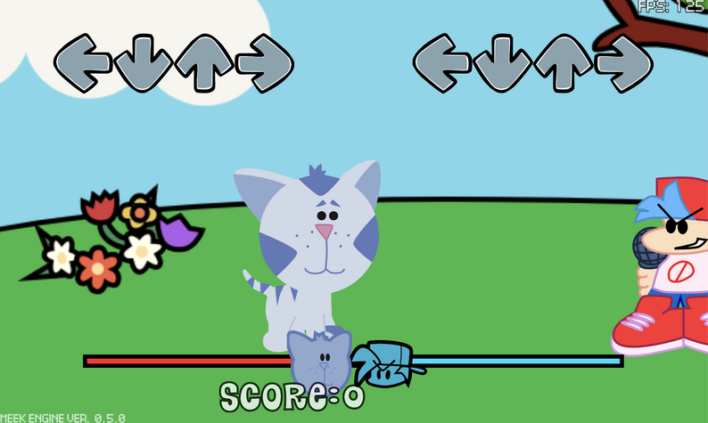 FRIDAY NIGHT FUNKIN' VS Blue by ZanerTheSlayer