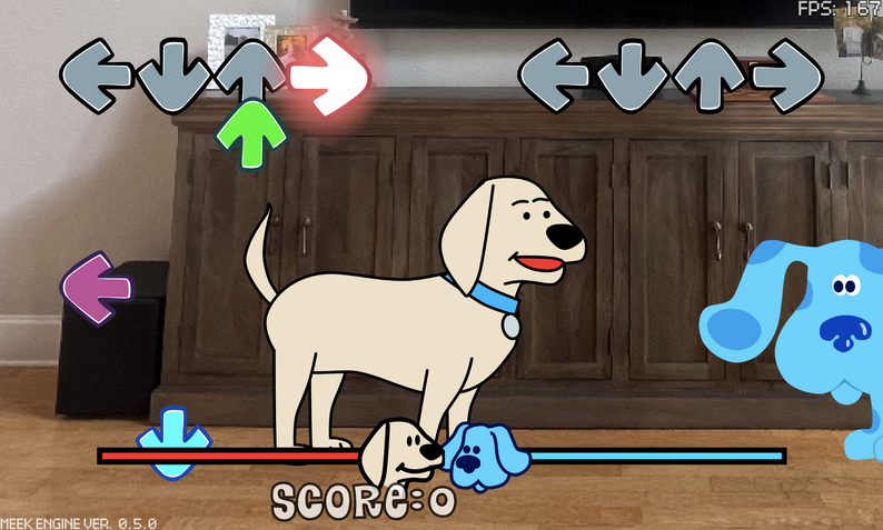 FRIDAY NIGHT FUNKIN' VS Blue by ZanerTheSlayer