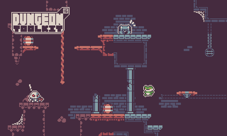 Dungeon Toolkit - 2D Platformer by venoxxx