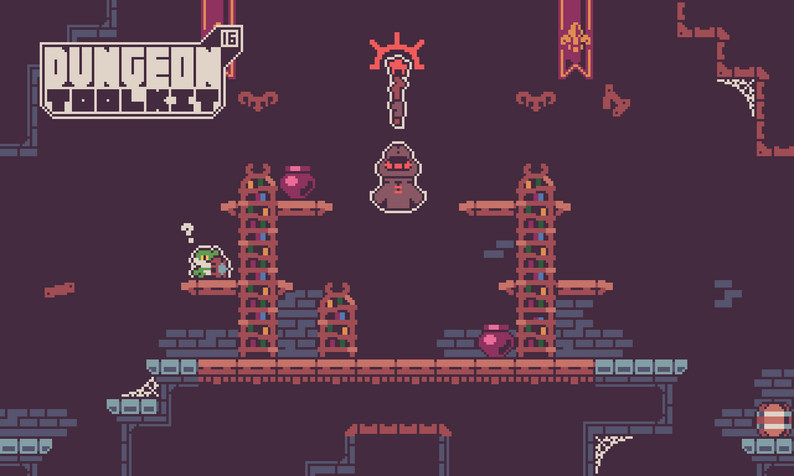 Dungeon Toolkit - 2D Platformer by venoxxx