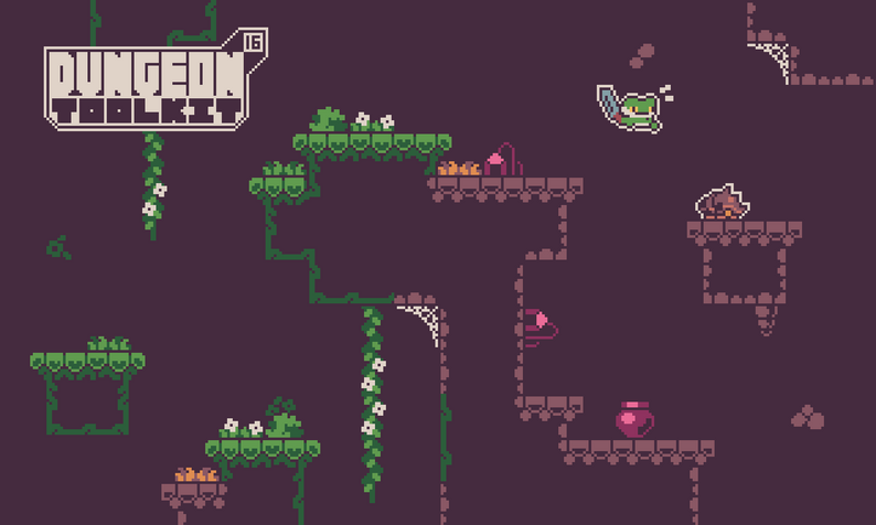 Dungeon Toolkit - 2D Platformer by venoxxx