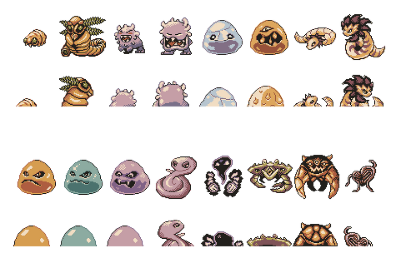 Retromon Free Pack by Willibab