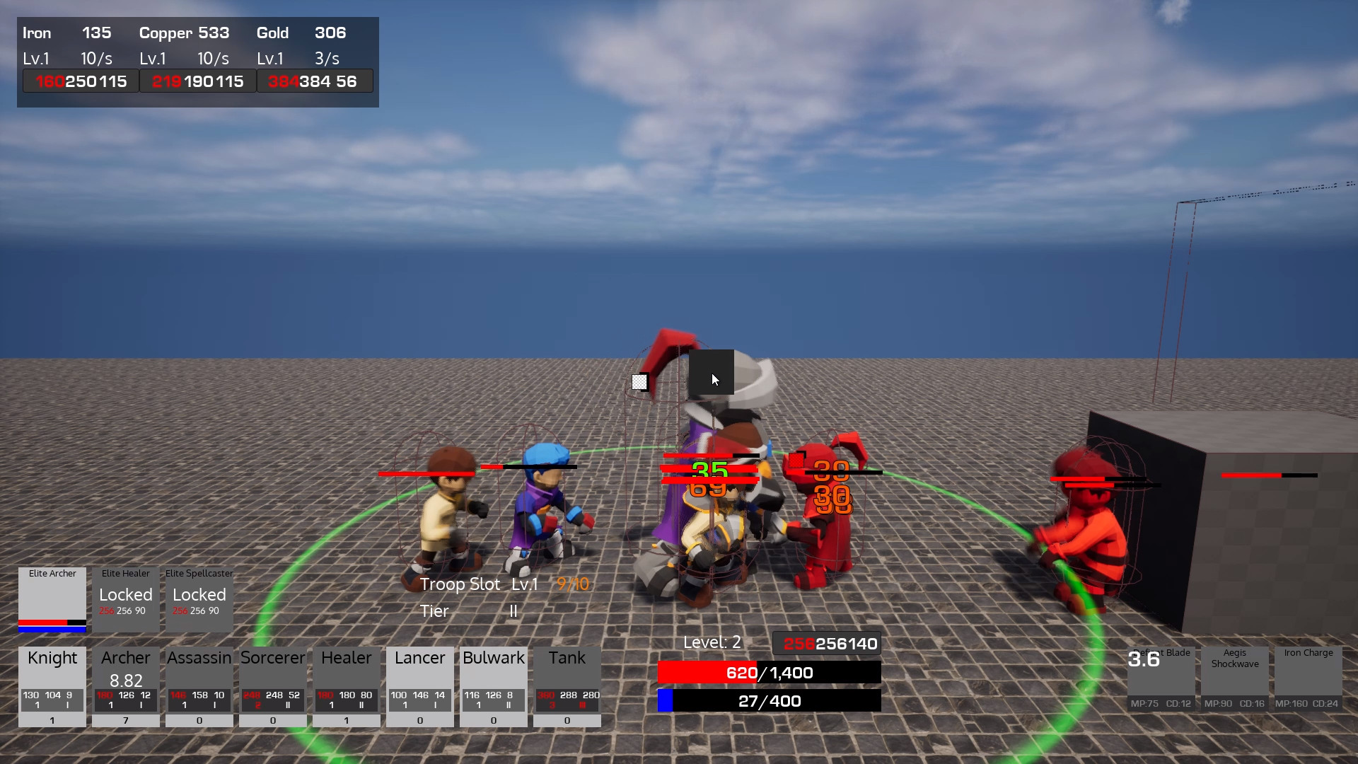 Update 1.1.1 - ProjectD3 - 2.5D Side Scroller RTS game by WFDY