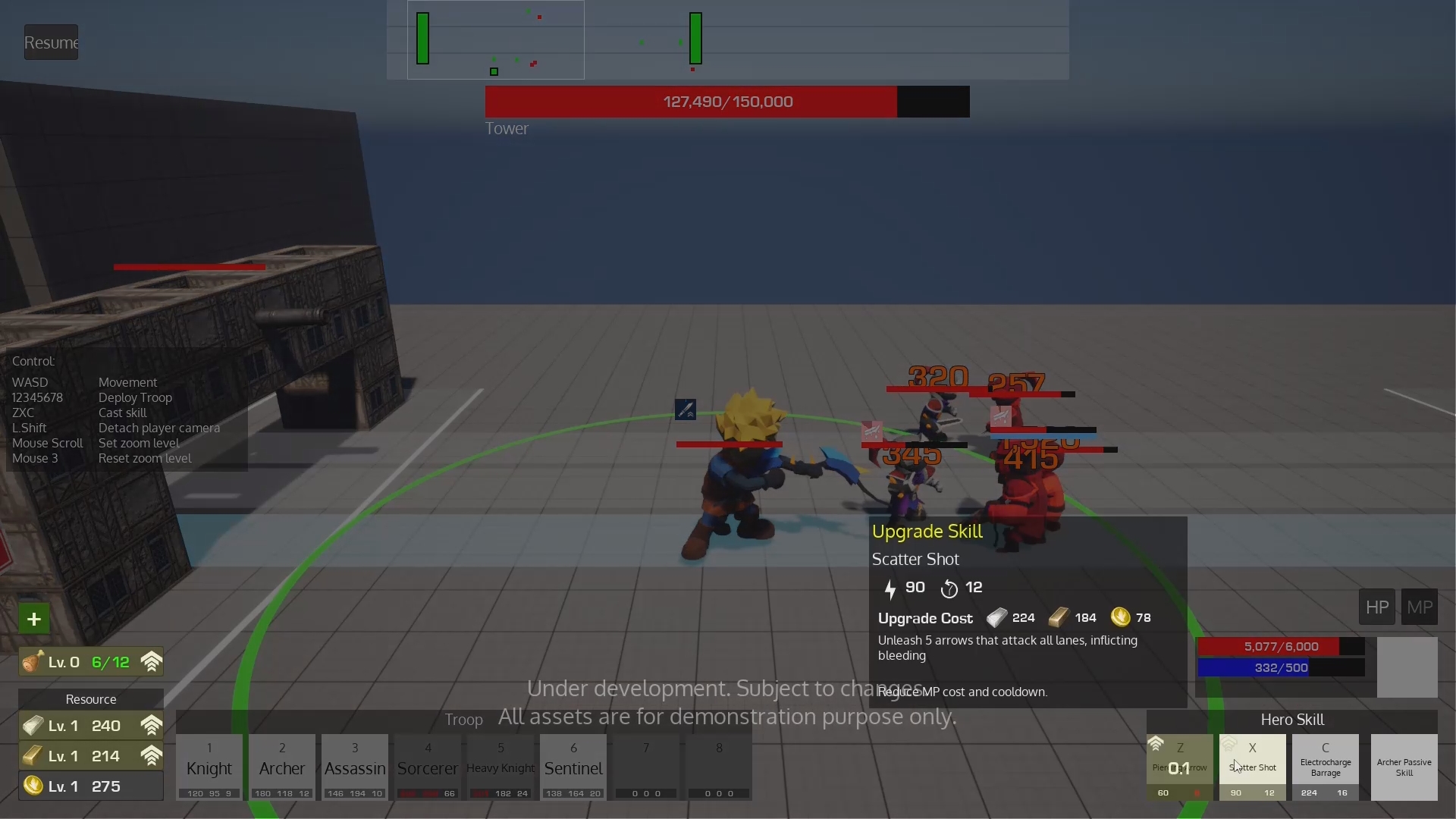 ProjectD3 - 2.5D Side Scroller RTS game by WFDY