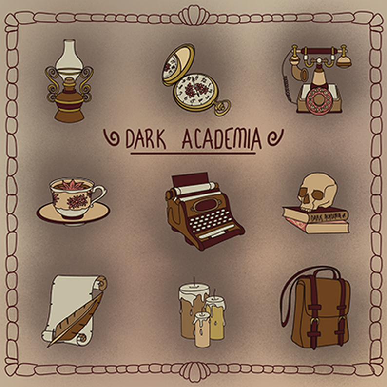 Dark Academia 2D Game Assets by ilkaytobello