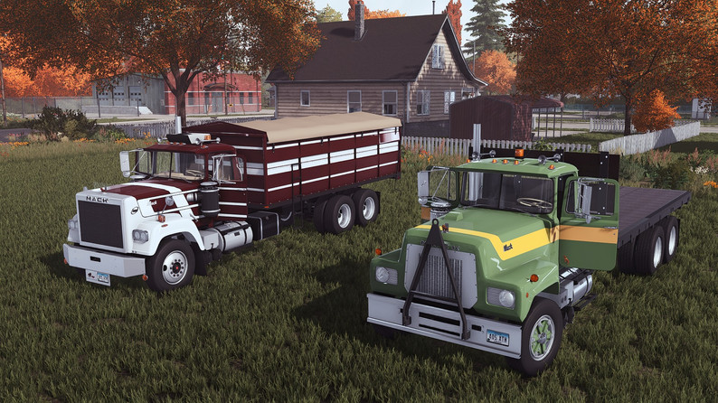 FS22 1985 Mack RS700/Super-Liner AR Frame by E55 Modding