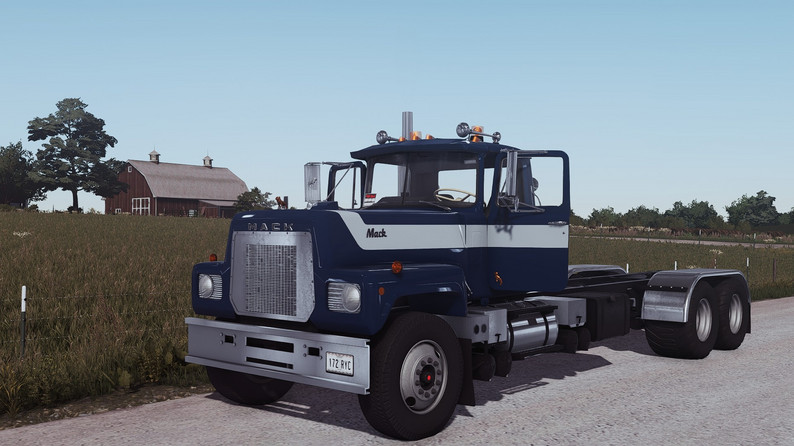 FS22 1985 Mack RS700/Super-Liner AR Frame by E55 Modding
