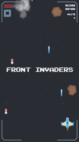 Front Invaders by Adel