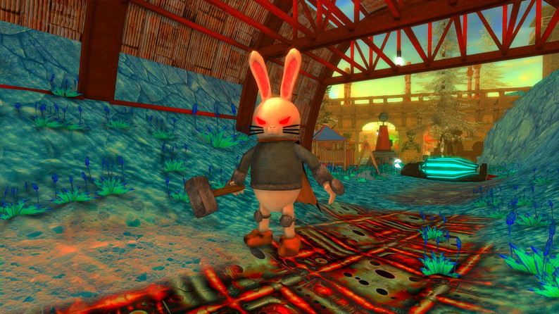 Rabbit Horror Show by -X-ScornGames