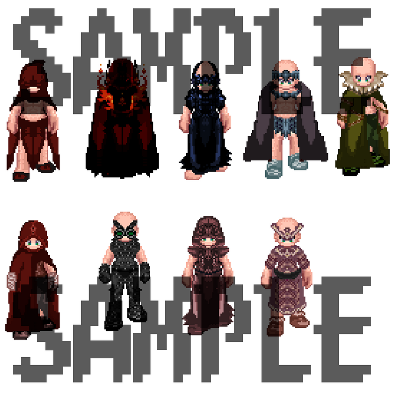 Fantasy/RPG Cloth Armor Package 1 by Iziwaru