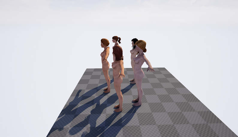 Female Character Pack - NSFW edition by kanna63