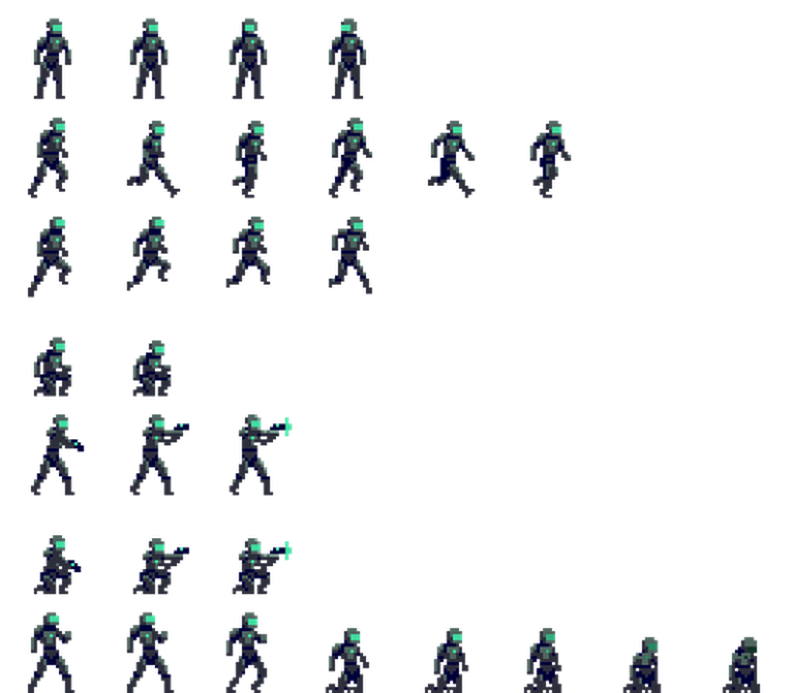 2D Pixel Space Horror Pack by Erik Svan