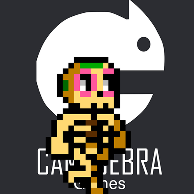 Skeleton (Day of The Dead) Pixel Art by Camacebra Games