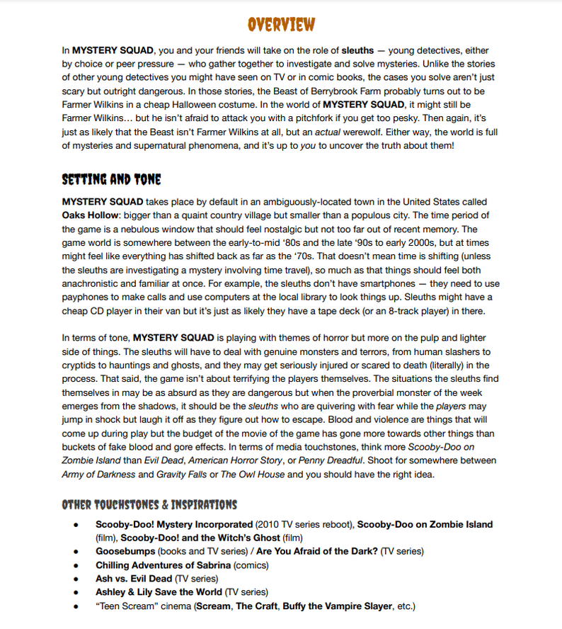 Mystery Squad by Color Spray Games