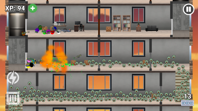 Zombie Tower Escape by Bouncy Marble