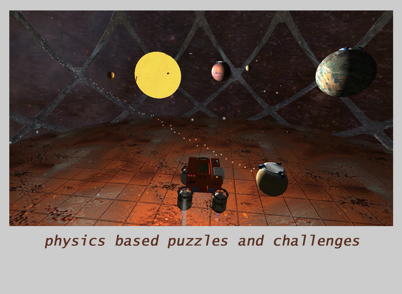 Crashed Lander by Don Whitaker